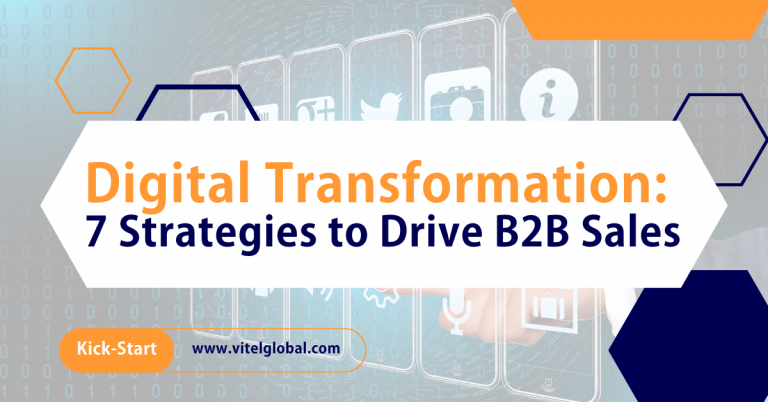 7 Strategies to Drive B2B Sales: Digital Transformation