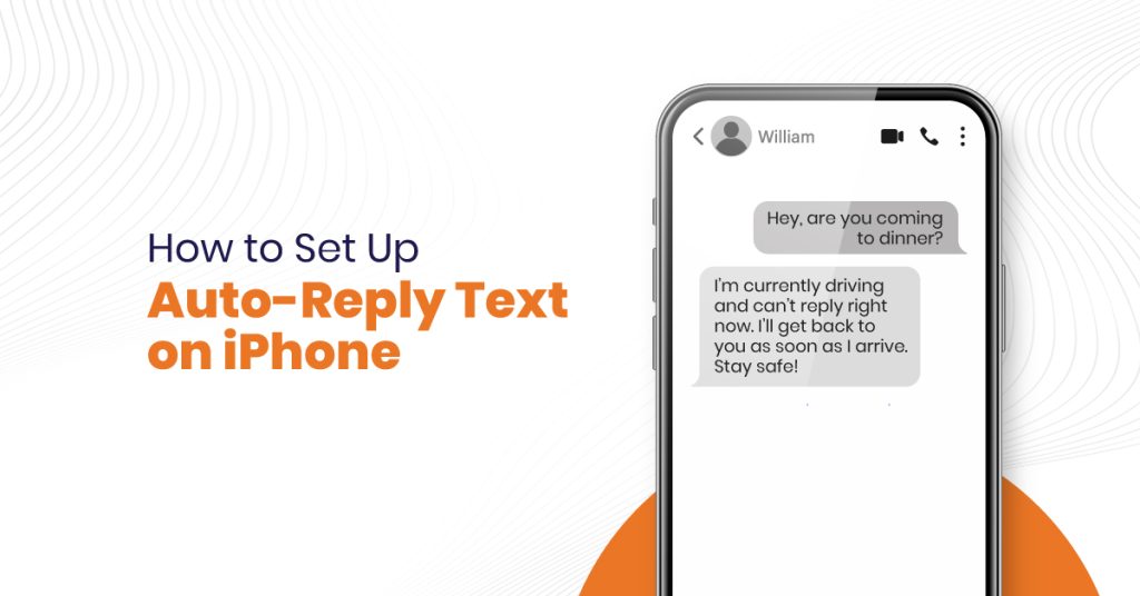 How to Set Up Auto Reply Text on iPhone | Vitel Global
