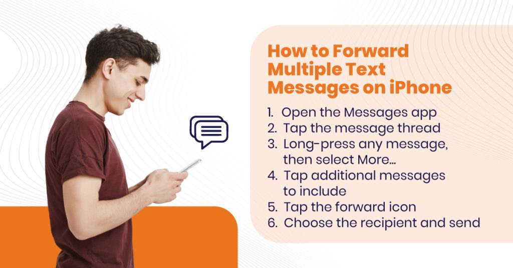 How to Forward a Text Message on iPhone and Android in 2025