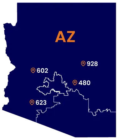 Arizona Phone Numbers for Area Codes 480, 928, and More.
